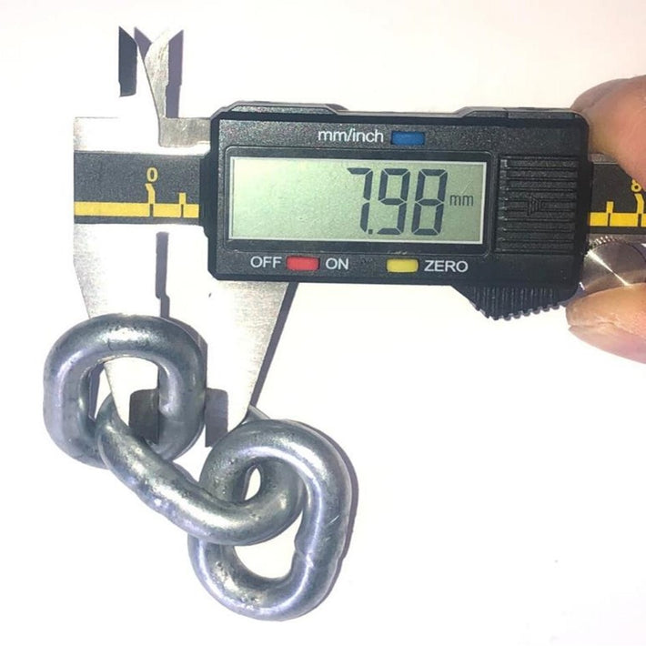 How to measure your anchor chain size – Anchoright Ltd
